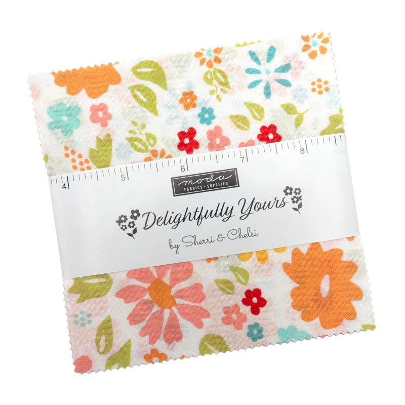 Delightfully Yours Charm Pack 37700PP by Sherri & Chelsi for Moda – Enchanted Room