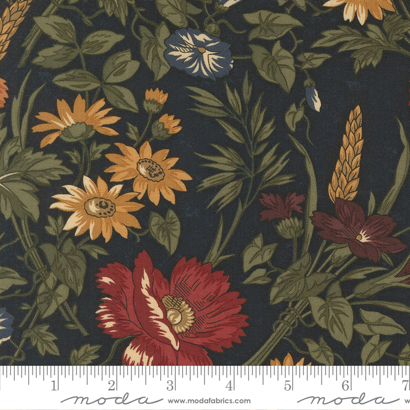 Wheatland Cornflower 9790 14 by Kansas Troubles Quilters for Moda – Enchanted Room