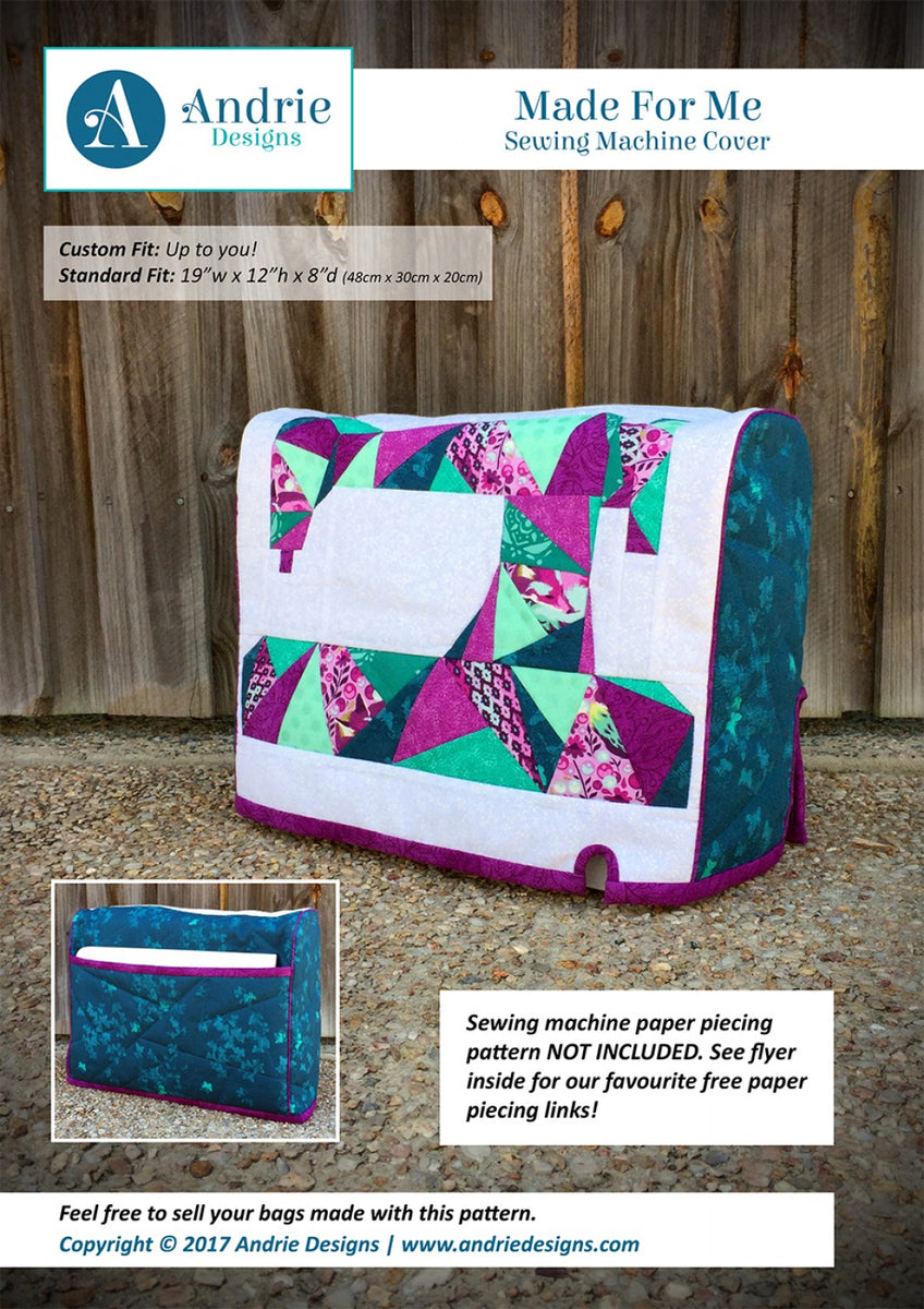 Made for Me Sewing Machine Cover Pattern – Enchanted Room