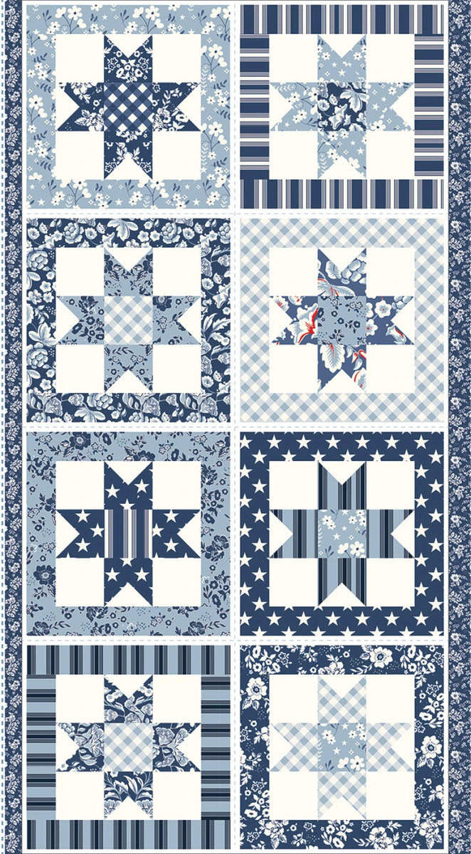 Freedom Garden 24in x 43in Star Panel – Enchanted Room