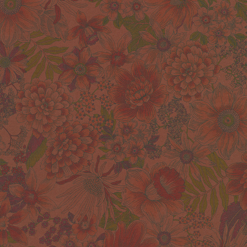 Vintage Overdye Red SB-4225DYED1-4 by Sevenberry for Robert Kaufman ...